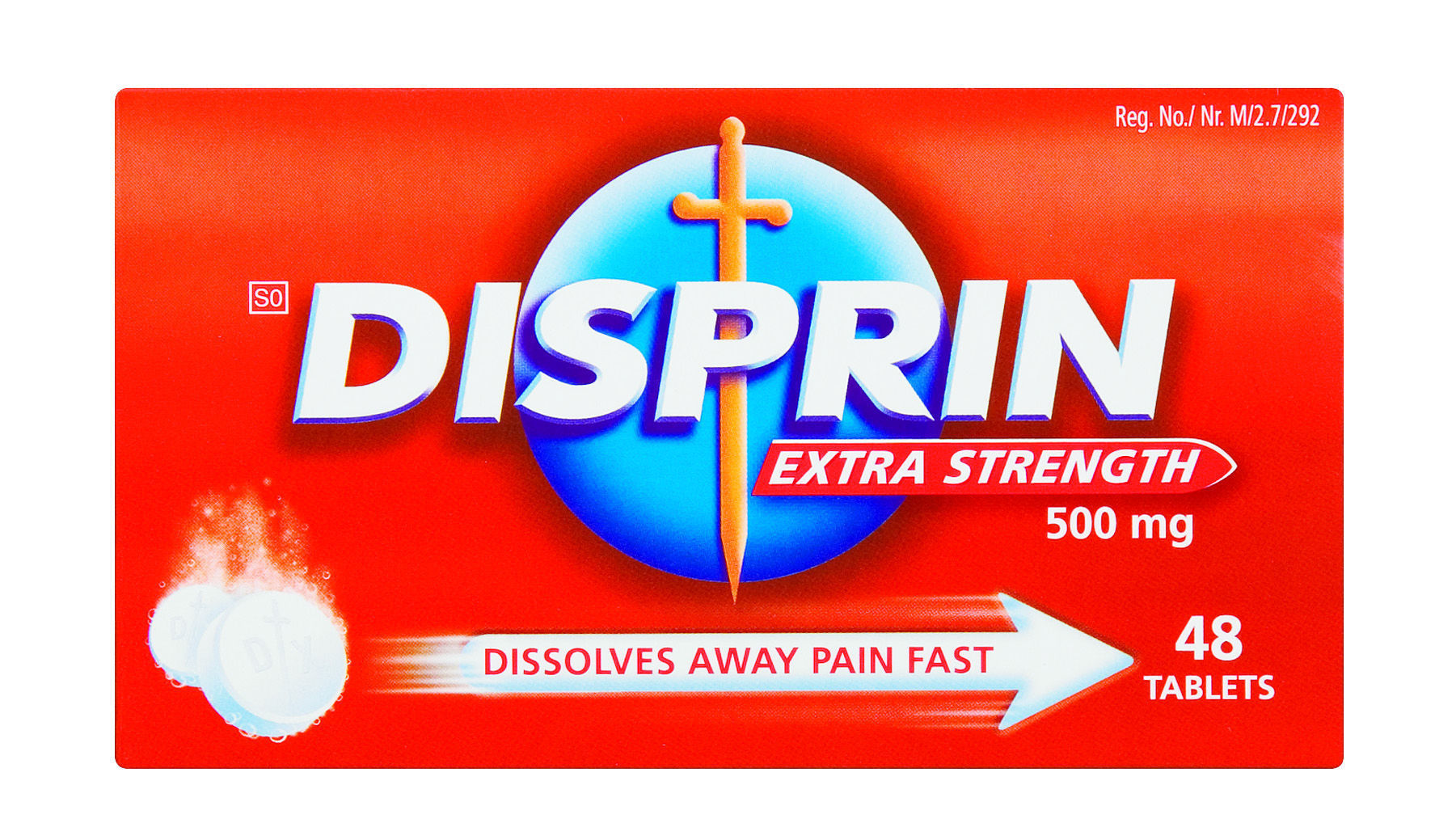 Pharmacy Direct. Disprin Extra Strength Tablets 48's